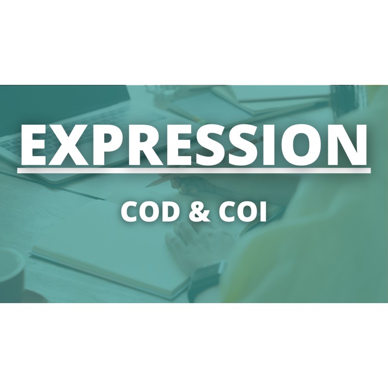 Expression : COD et COI - AST+